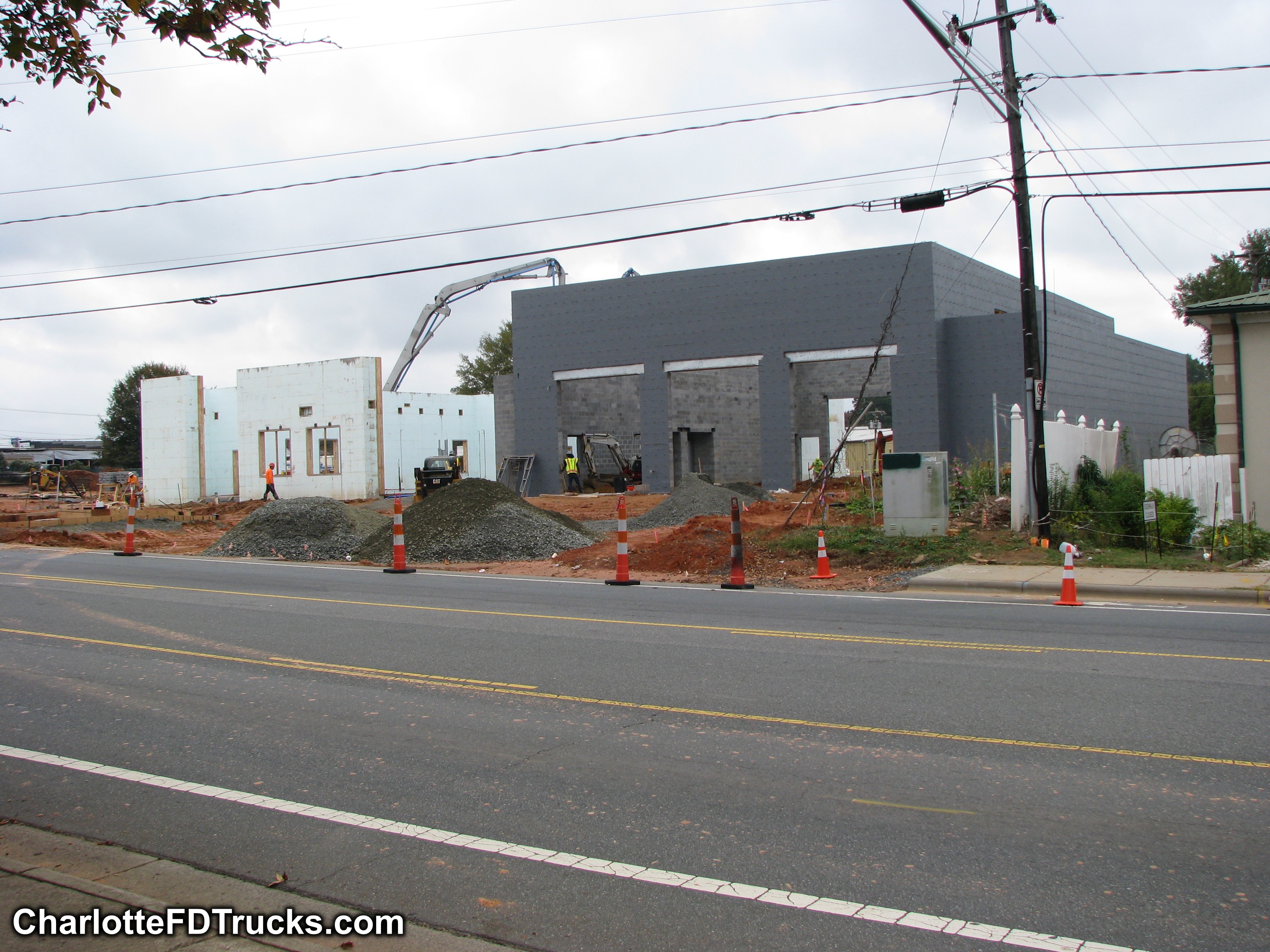 Fire Station 43 | Charlotte F.D. Trucks